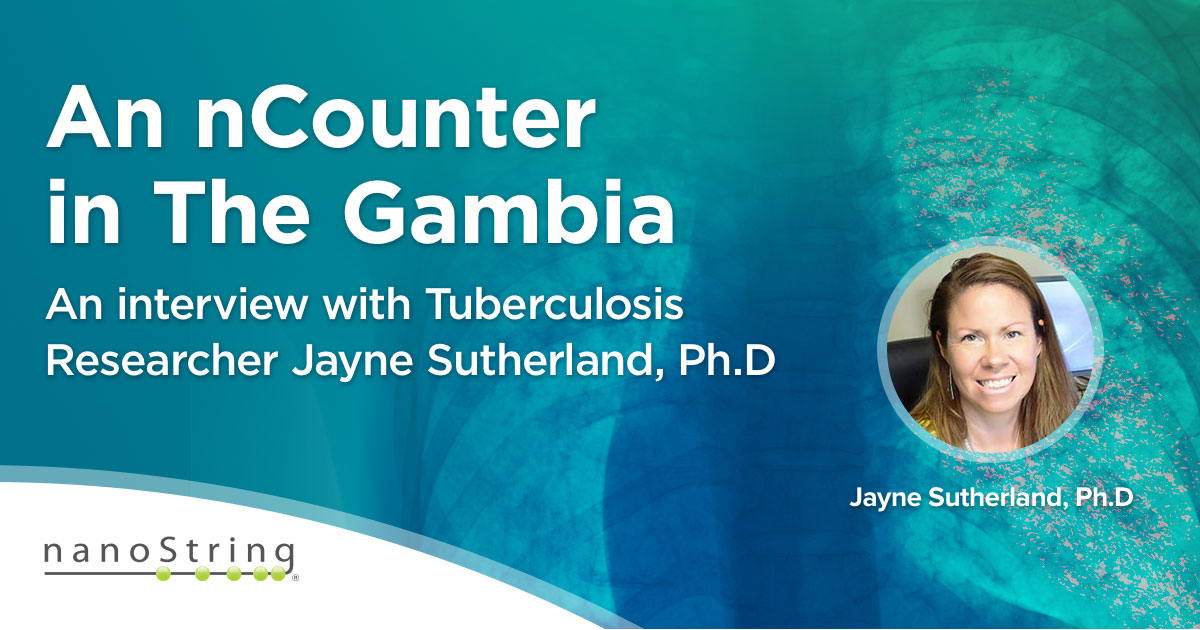 An nCounter® in The Gambia: An interview with Jayne Sutherland